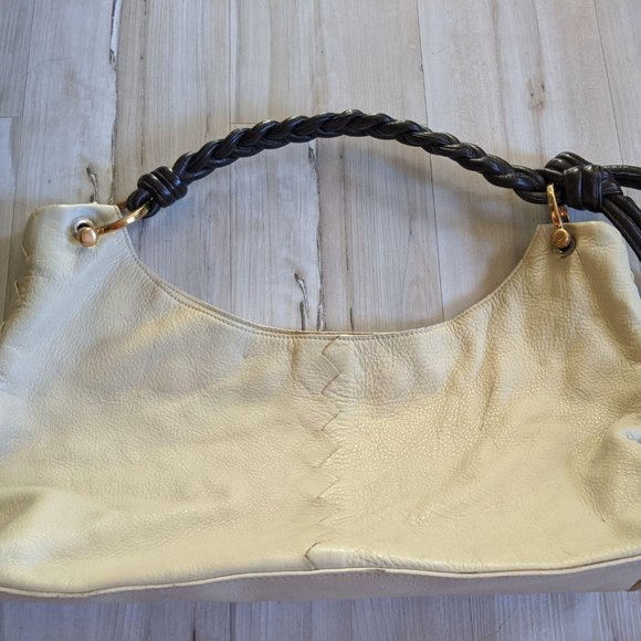 Falor | Bags | Falor Italian Leather Purse Handbag Braided Strap | Poshmark